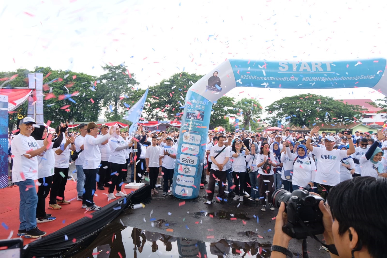 Celebrating the 25th Anniversary of the Ministry of BUMN, Semen ...